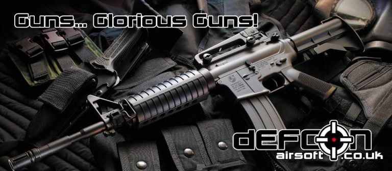 Types Of Airsoft Guns - Defcon Airsoft