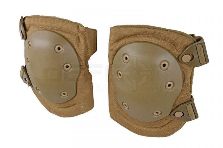Knee Protection Pads - Tan - Defcon Airsoft