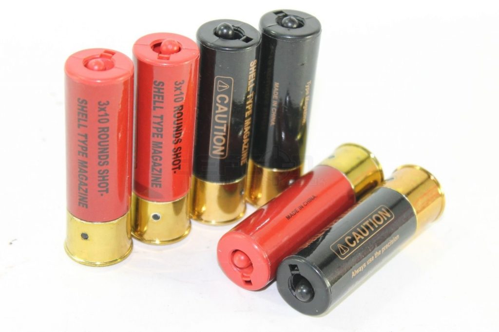 Double Eagle Shotgun Shells (pack Of 6) (TM Compatible) - Defcon Airsoft