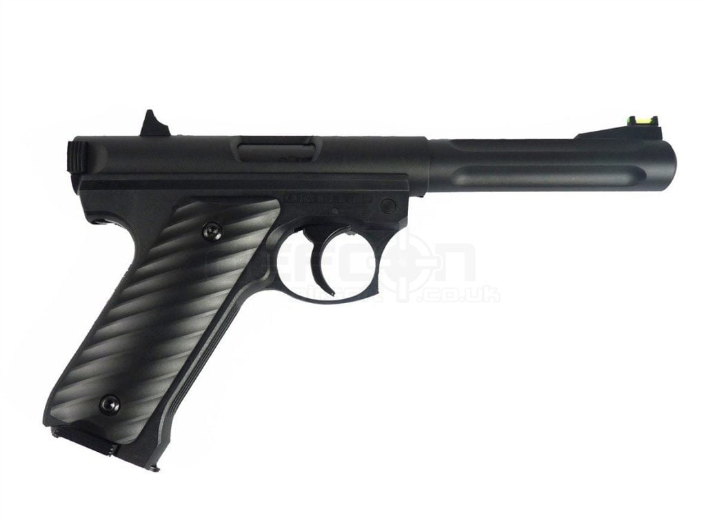 KJWorks Full Metal Ruger MK2 Co2 Pistol - Defcon Airsoft