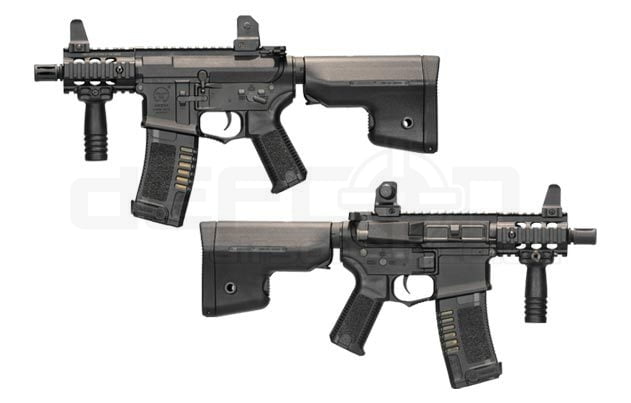 ARES Amoeba Stubby M4 Assault Rifle AM-007 - Defcon Airsoft