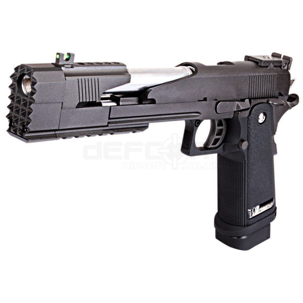WE Hi Capa 7.0 Dragon - Black Model B-Version - Defcon Airsoft