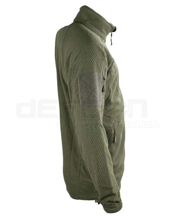 KombatUK Delta Tactical Grid Fleece - Olive Green - Defcon Airsoft