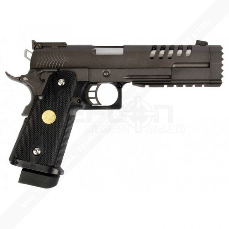WE Hi-Capa 5.2K Full Metal Pistol GBB - Defcon Airsoft