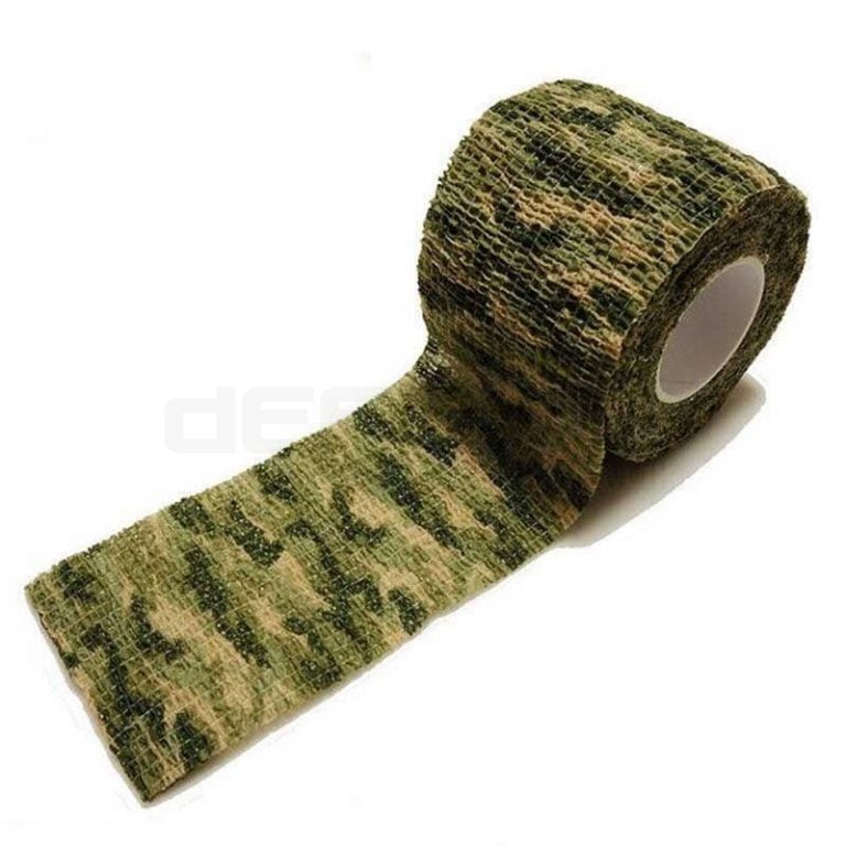 Camouflage Stealth Tape (Grass Camo) - Defcon Airsoft