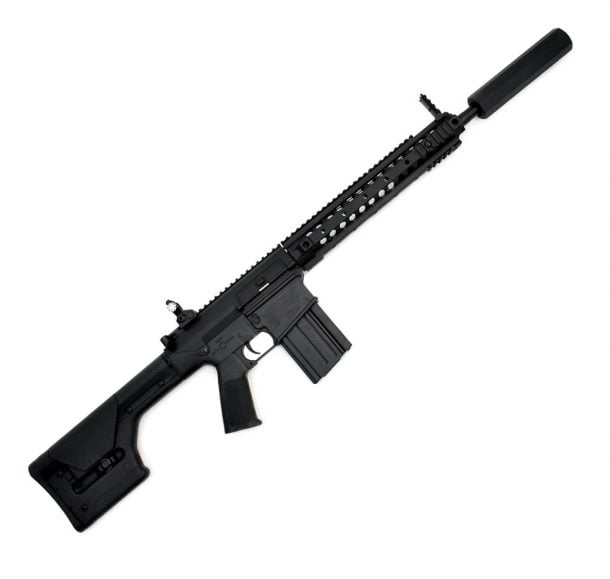 A&K DMR (AK25) With Suppressor - Defcon Airsoft