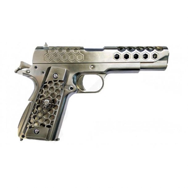Tokyo Marui Desert Eagle .50AE Hard Kick GBB Pistol - Chrome - DEFCON ...
