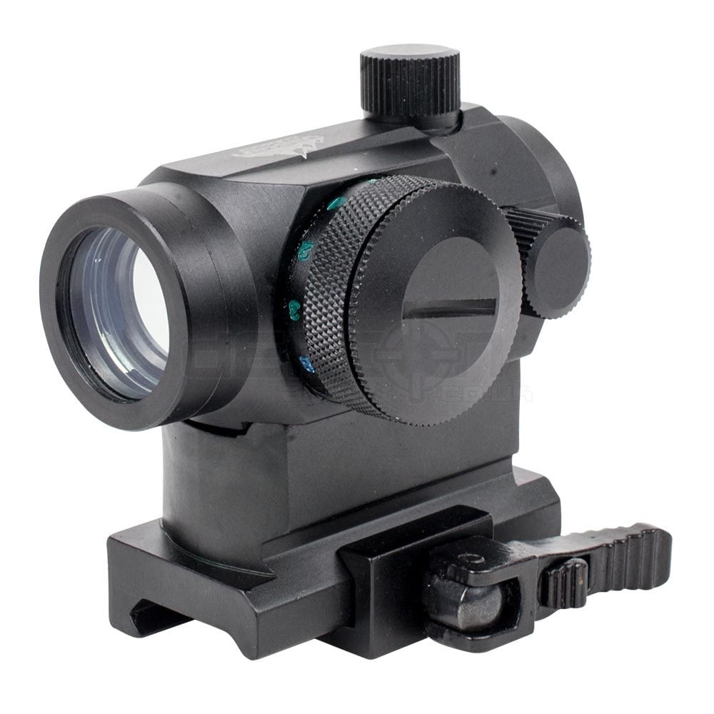 Valken Tactical Raised T1 Sight 1x22 R/G/B Dual w/Weaver QR » DEFCON ...