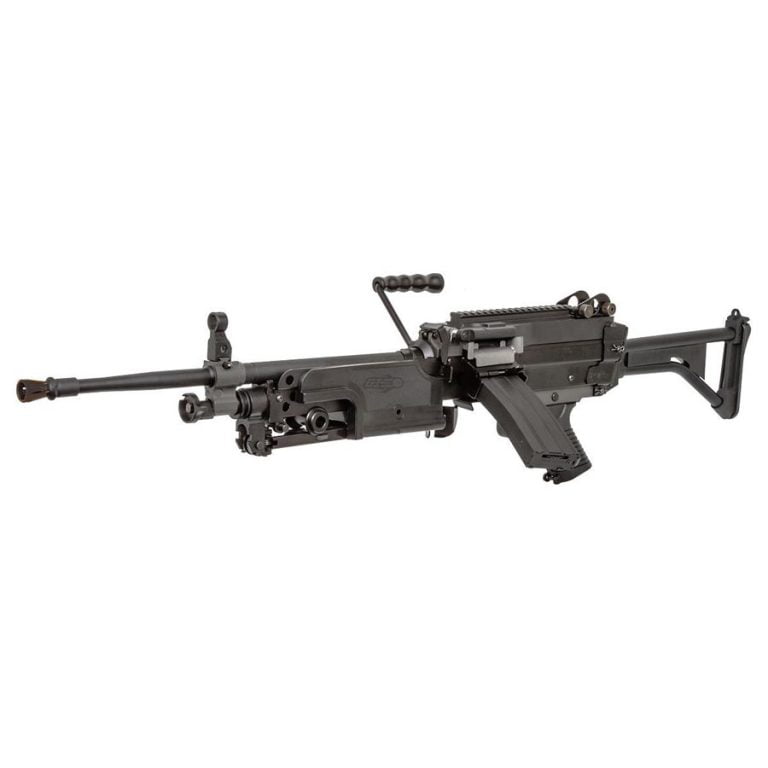 Classic Army M249 MK1 (Skeleton Stock) AEG With Box Magazine - Defcon ...