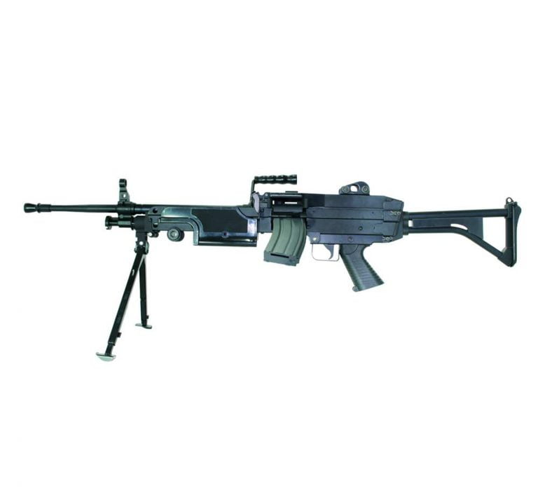 Classic Army M249 MK1 (Skeleton Stock) AEG With Box Magazine - Defcon ...