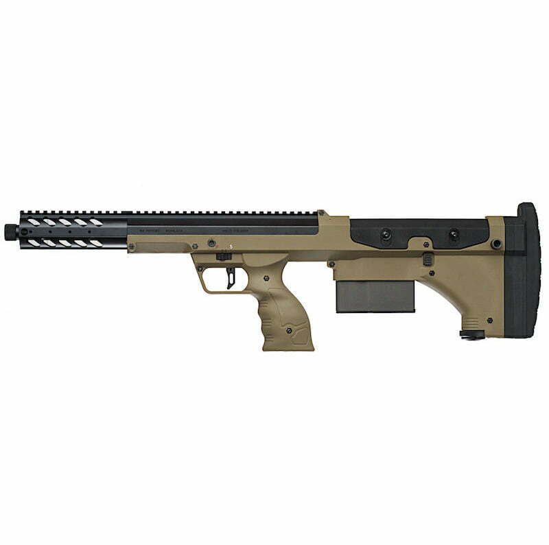 SilverBack SRS A1 Covert 16" Barrel FDE Pull Bolt - Defcon Airsoft
