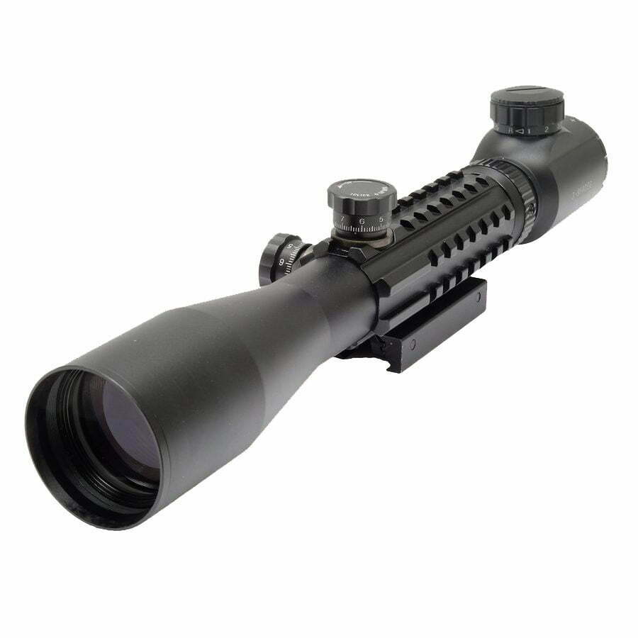 3-9x40 Tactical Rifle scope with RIS rails » DEFCON AIRSOFT