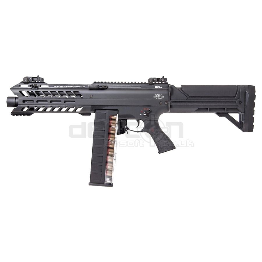 Tokyo Marui SGR-12 Electric Tri Shot Shotgun - DEFCON AIRSOFT