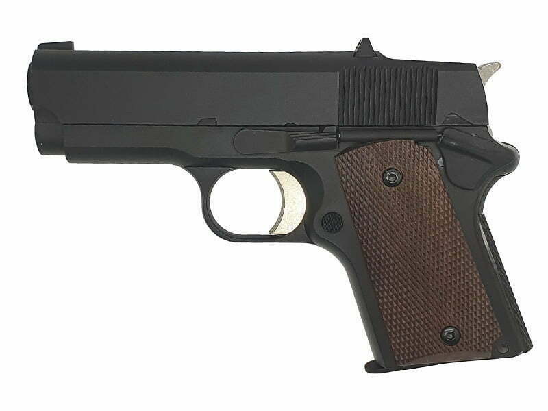 Army R45 Stubby Gas Blowback Pistol (Polymer Body And Slide - Black ...
