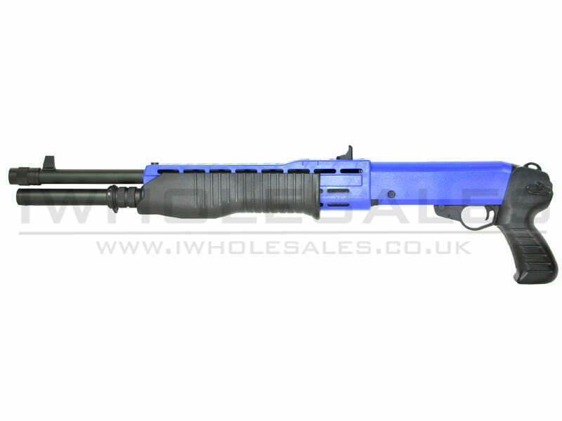 Double Eagle Tri Shot M63 Special Spring Shotgun - DEFCON AIRSOFT