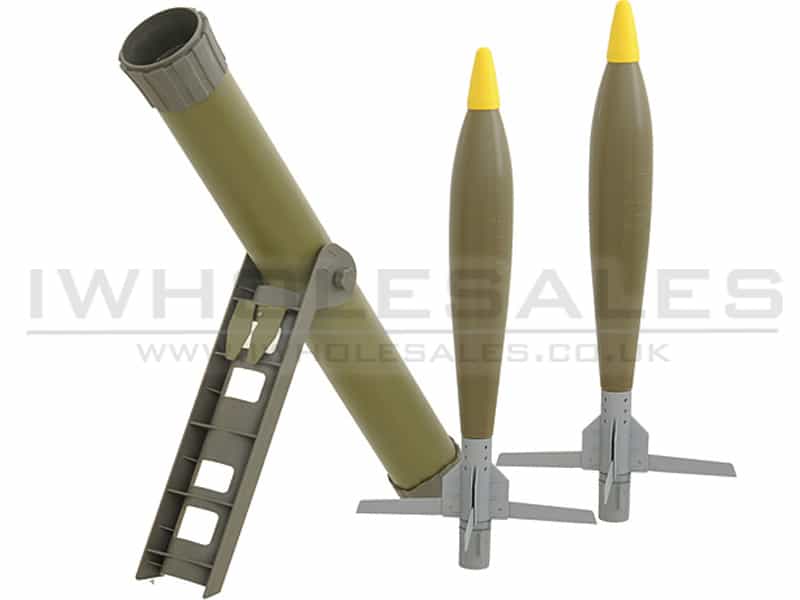 APS "Hades" Mortar Launcher (2 Missiles - Co2 Powered) - Defcon Airsoft