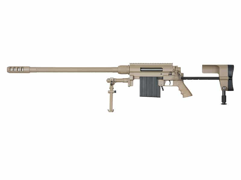 Ares EMD200 Spring Powered Sniper Rifle (LSR-004 - Tan) - Defcon Airsoft