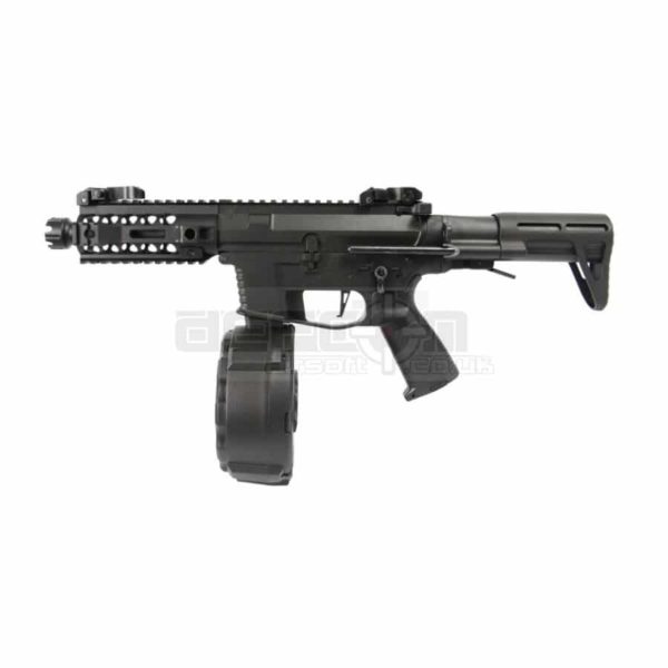 Classic Army PX9 X9 AEG SMG (With Drum Magazine - ENF010P-1) - Defcon ...