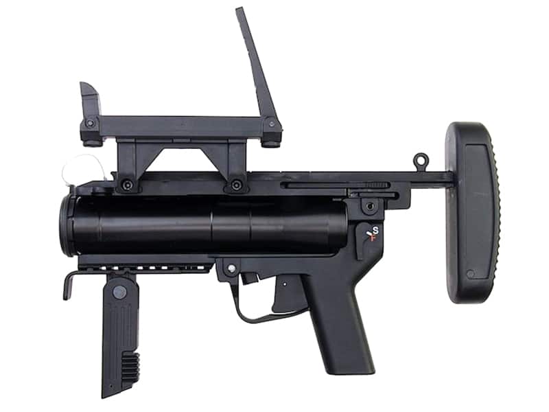 Ares Stand Alone M320 40mm Grenade Launcher (GL-10 - Black) - Defcon ...