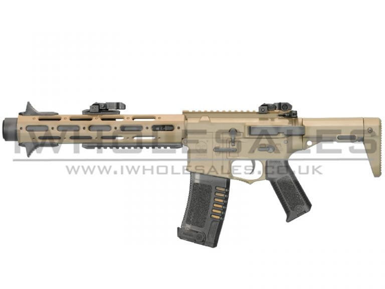 Ares - Honey Badger - AM-013 - AEG Rifle (Tan) - Defcon Airsoft