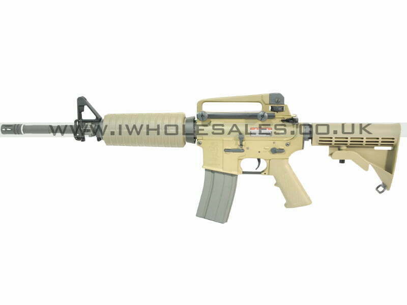 Ares Amoeba M4A1 Carbine (EFCC) AEG (Dark Earth - Tan) (Full Metal ...