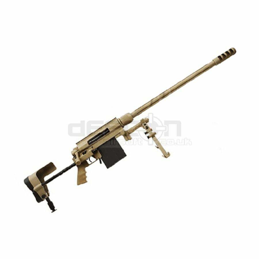 Ares EMD200 Spring Powered Sniper Rifle (LSR-004 - Tan) - Defcon Airsoft