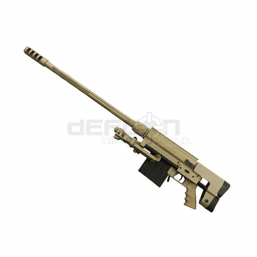 Ares EMD200 Spring Powered Sniper Rifle (LSR-004 - Tan) - Defcon Airsoft