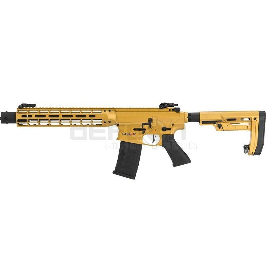 EMG Falkor Blitz Gold AR-15 SBR AEG (Gold - FD-B-G) » DEFCON AIRSOFT