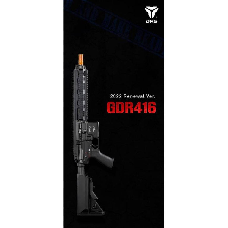 GBLS – DAS GDR416 M4 AEG Hybrid (2022 New Version) - Defcon Airsoft