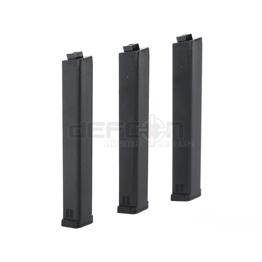 KWA QRF Mod.1 Midcap Magazine 80rds 3-pack » DEFCON AIRSOFT