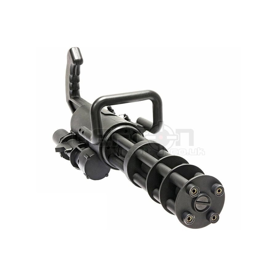 Classic Army M134 Micro Gun Mini Gun (Powered by Green Gas - Black ...