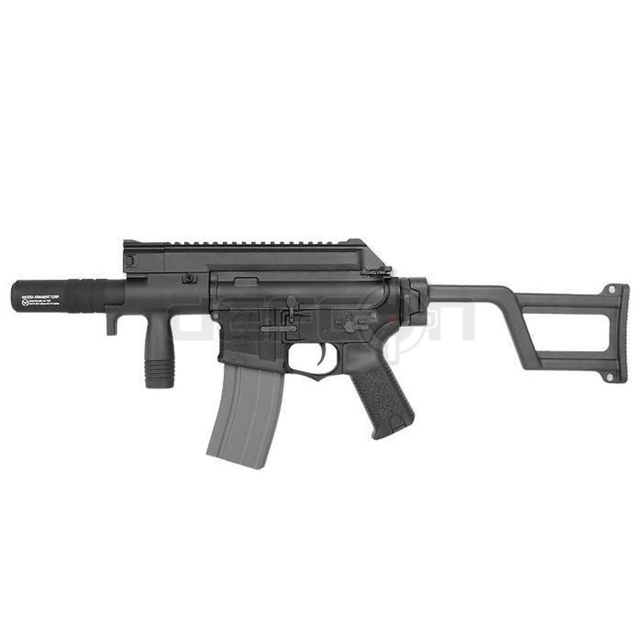 Ares Amoeba Tactical M4 AEG With Silencer (ARES-AM-006-BK - Black ...