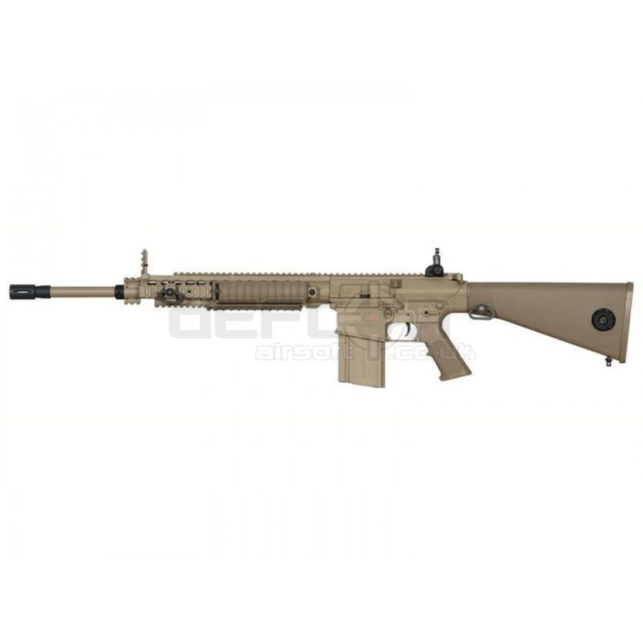 Ares SR25 DMR Sniper Rifle (Semi Only - 400 FPS - Tan - M110 - SR-009E ...