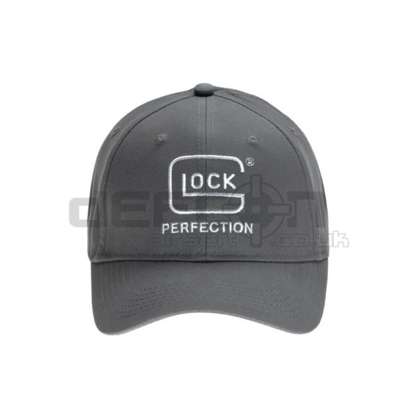 Glock Perfection Logo Cap (Grey) - Defcon Airsoft