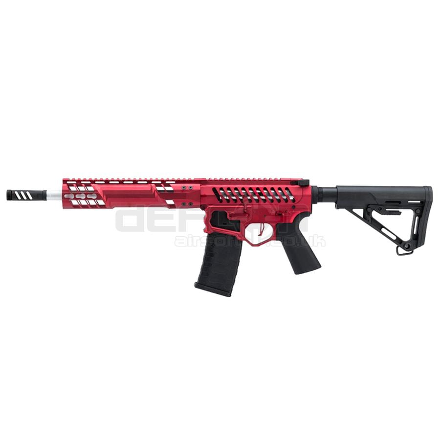 EMG F1 Firearms SBR AEG Rifle with RS-3 Stock (Silver Edge Gearbox/eSE ...