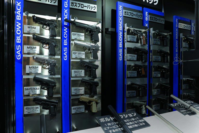 Tokyo Marui Airsoft Guns, Pistols, Rifles, Shotguns, Magazines, Ammo