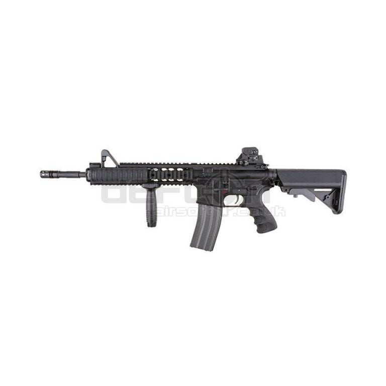G&G AEG Rifle TR15 Raider XL Blowback W/MOSFET (Black) - Defcon Airsoft