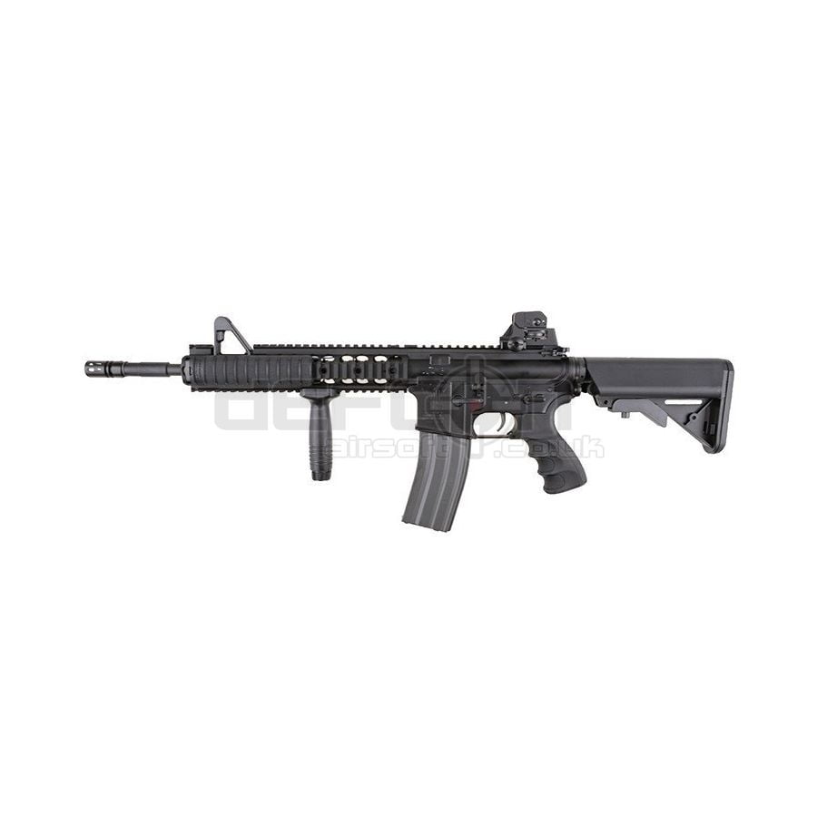 G&G AEG Rifle TR15 Raider XL Blowback W/MOSFET (Black) - Defcon Airsoft