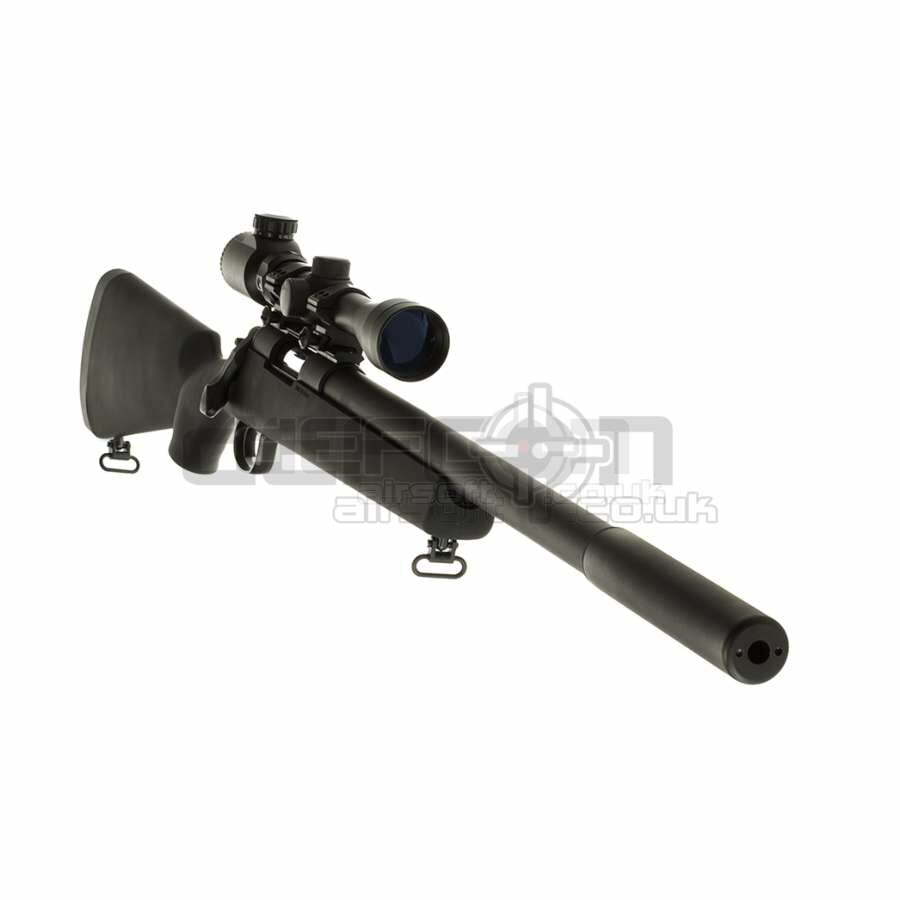 JG VSR BAR10 G-Spec Sniper Rifle With Silencer And Scope - Defcon Airsoft