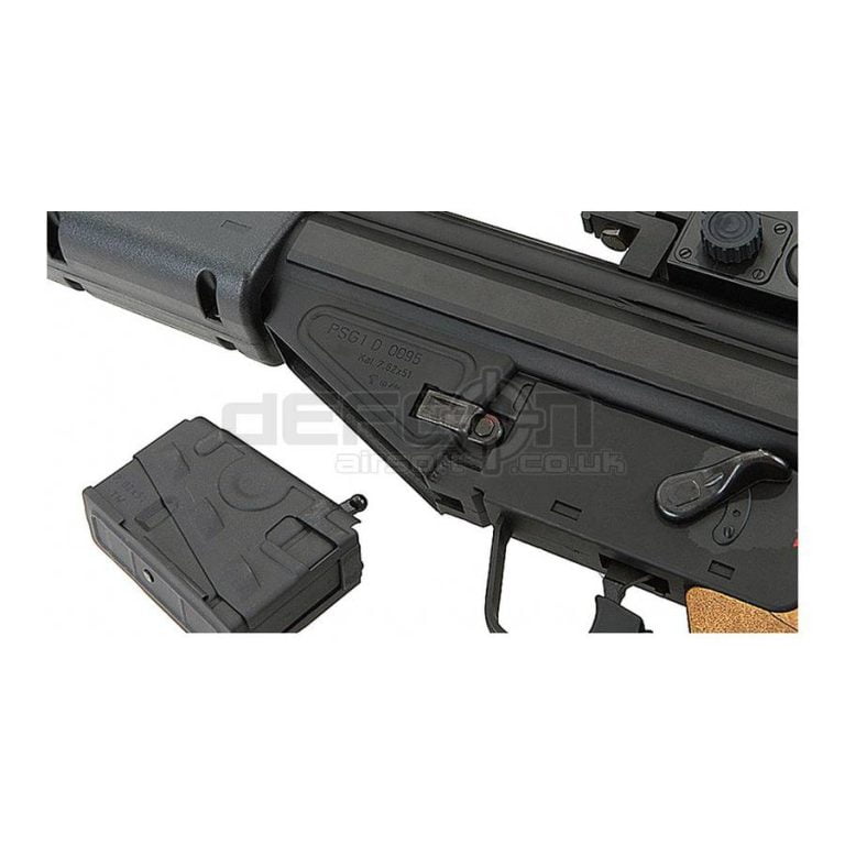 Tokyo Marui PSG-1 AEG Blow Back Sniper Rifle With Scope - Defcon Airsoft