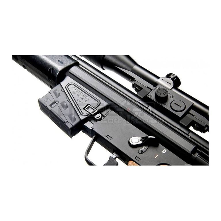 Tokyo Marui PSG-1 AEG Blow Back Sniper Rifle With Scope - Defcon Airsoft
