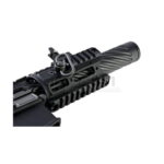 WE R5C PCC Gas Blowback Rifle (Black) - Defcon Airsoft