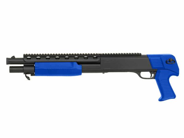 Double Eagle M309 Shotgun (Blue) - Defcon Airsoft