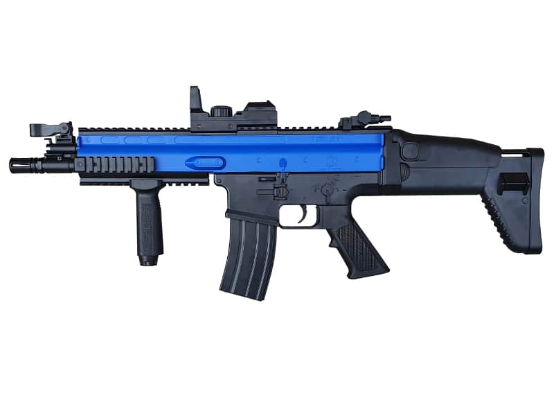 FN Herstal SCAR-L Budget AEG (Blue - Cybergun - 20966) - Defcon Airsoft