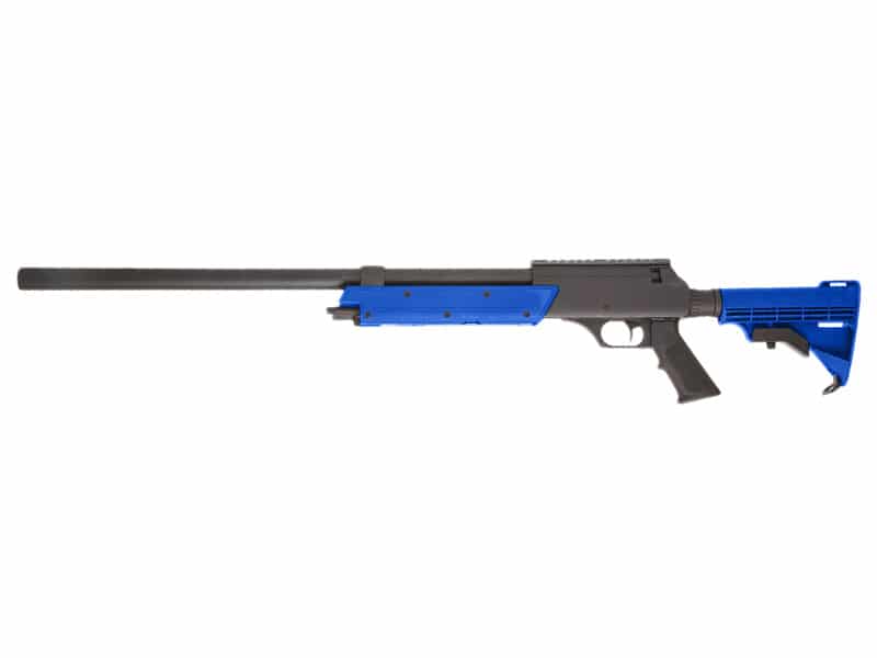 Well MB06 Sniper Rifle (Upgraded Steel Parts) (Blue) - Defcon Airsoft