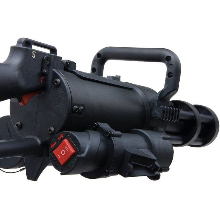 Classic Army M133 Mini Vulcan Rotating Multi-Barrel Airsoft AEG Mini ...