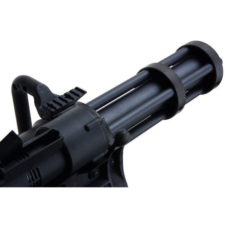 Classic Army M133 Mini Vulcan Rotating Multi-Barrel Airsoft AEG Mini ...