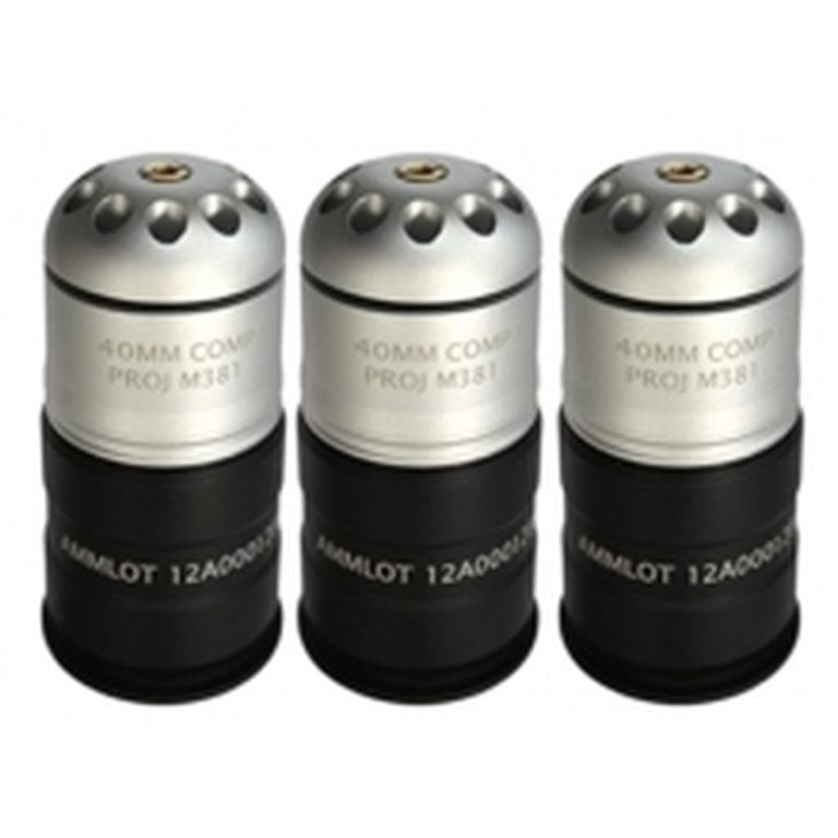 UFC Gas 70 Round Grenade Box Set (Pack Of 3) - Defcon Airsoft