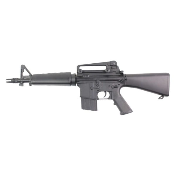 Double Bell M16 Stubby AEG Full Metal Black - Defcon Airsoft