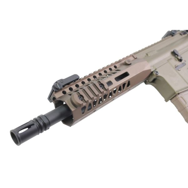 Double Bell M4 AEG Full Metal Tan - Defcon Airsoft